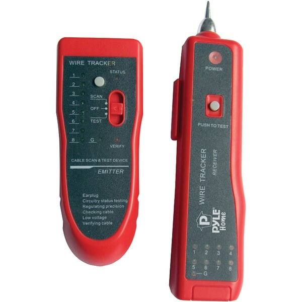 PYLE PRO PHCT65 LAN/Ethernet/Telephone Cable Tracker & Tester - Bed ...