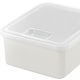 Richell Pet Stuff Container Small, Lid with Hinge for Food or Toy ...