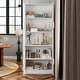 Modular Buffet and Display Cabinet - Modular Design in Pristine White ...
