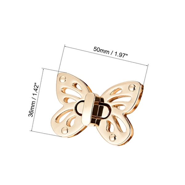 3Set Butterfly Purses Twist Lock Clutches Closures for DIY Bag Making ...