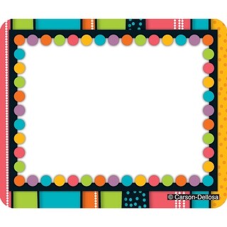 Stylin Stripes Name Tags - Bed Bath & Beyond - 22142606