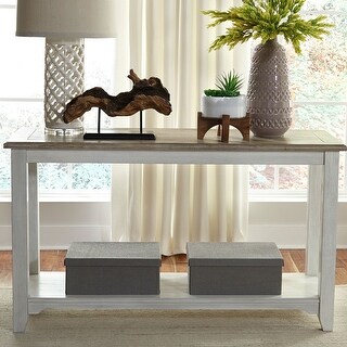 Liberty Furniture Summerville Soft White Sofa Table Accent - Bed Bath & Beyond - 26042087