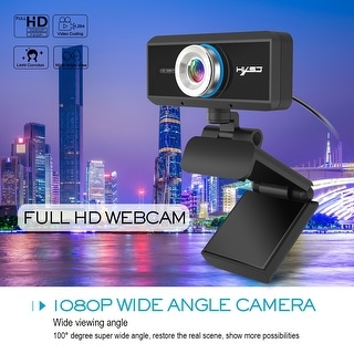 HD 1080P Computer Camera Built-in Microphone ,Driver-free For Universal ...