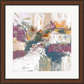 Suzanne Mccourt 'Free Flowing' Framed Art - Bed Bath & Beyond - 36592605
