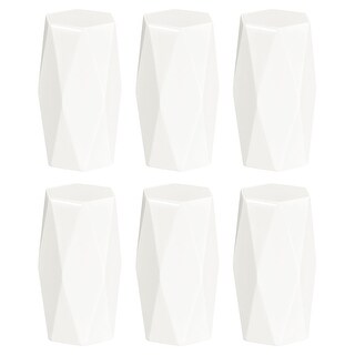 6Pcs Plastic Curtain Rod Finials Drapery Rail Head Fit Dia. 26-28mm ...