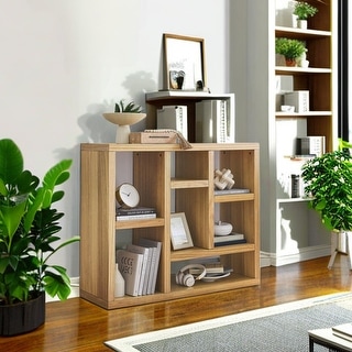 3-Tier Wood Bookcase,Bookshelf with Storage Shelves - Bed Bath & Beyond ...