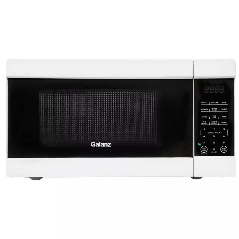 Galanz 1.1 cu ft 1000W Countertop Microwave Oven with One Touch Express ...