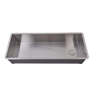 48-Inch Stainless Steel Single Bowl Undermount Kitchen Sink - 48 - Bed ...