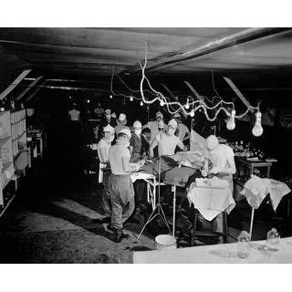 Surgery Is Performed On A Wounded Soldier At The 8209Th Mobile Army ...