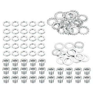 100pcs M10 Thread Hex Hollow Screw Bolts Hollow Bolt Lamp Fasteners ...
