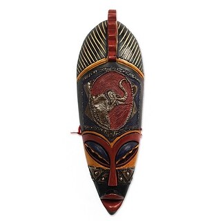 Novica Handmade Nkwa African Wood Mask - Bed Bath & Beyond - 37100585