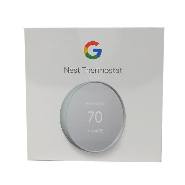Google Nest Thermostat 4th Gen GA02083-US Programmable Smart Wi-Fi ...