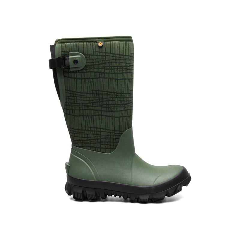 Bogs Women's Whiteout Adjustable Calf Waterproof Slip-On Snow Boot ...
