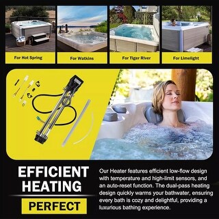 6KW Titanium Heater With Sensors - hydroquip-73790 - Bed Bath & Beyond ...