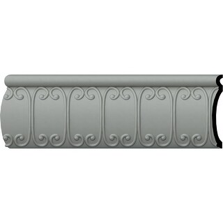 9 7/8"H x 1 5/8"P x 94 1/2"L, (4 7/8" Repeat) Vertical Hamilton Panel ...