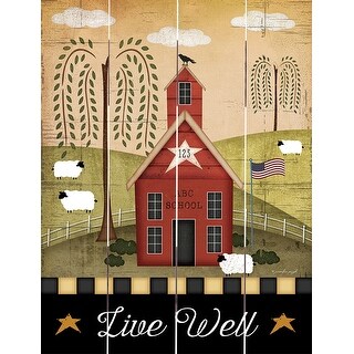 Wood Wall Art - Live Well - Bed Bath & Beyond - 32281533