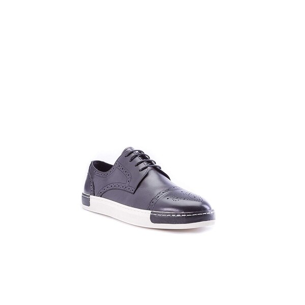 Shop English Laundry Mens Dunnet Leather Low Top Lace Up Fashion ...