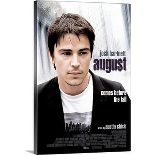 "August - Movie Poster - UK" Canvas Wall Art - Bed Bath & Beyond - 24136647