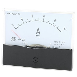 Measurement Tool Analog Panel Ammeter Gauge DC 0 - 10A Measuring Range ...