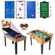 5 in 1 Multi Game Table, Combo Game Table, Game Room, Friends & Family ...