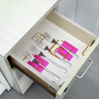 printed Kitchen Shelf cabinet drawer liner GreatPink star moon - 18 ...