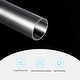 Plastic Pipe Rigid Tube Clear 1"(26mm) ID 1.1"(28mm) OD 9.6" (245mm ...