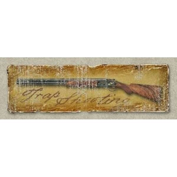 Trap Shooting Poster Print By Jim Baldwin Item Varpdxbm1808 - Bed Bath ...