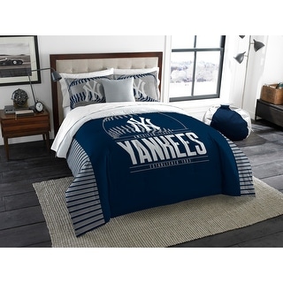 MLB New York Yankees King Printed Grandslam Comforter & Shams Set - Bed ...