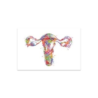 Uterus Print On Acrylic Glass by Genefy Art - Bed Bath & Beyond - 37562581