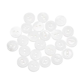Natural Shell Buttons, Thin Edge Mother of Pearl Buttons, Fish Eye ...