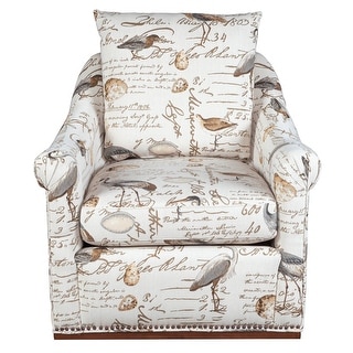 38 in.H Cream Finish Fabric Side Chair Piece of - 1 in Square Shape ...