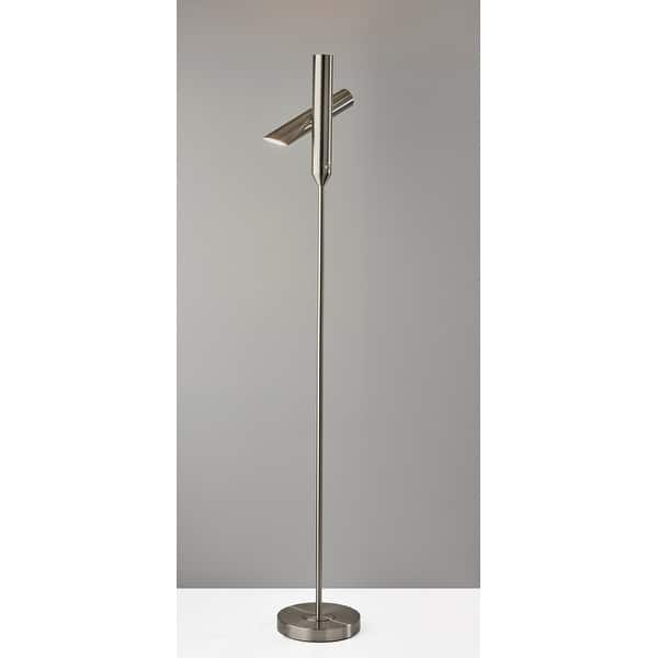 Adesso Vega LED Torchiere Lamp - On Sale - Bed Bath & Beyond - 30233772