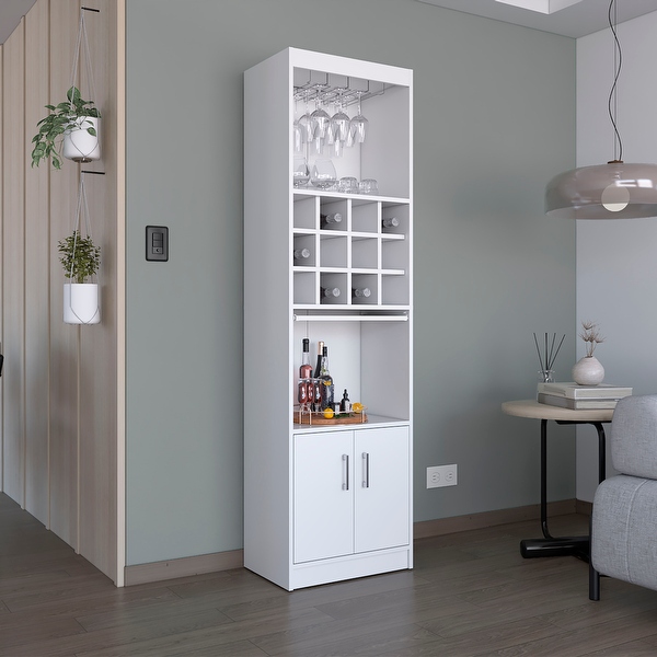 Tall bar cabinet modern store