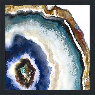 "Up Close Agate Watercolor II (Square)" Print on Acrylic - Bed Bath ...