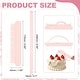 2Pcs Cake Arch Guide Tool, Adjustable Cake Arc Ruler with Decorative ...