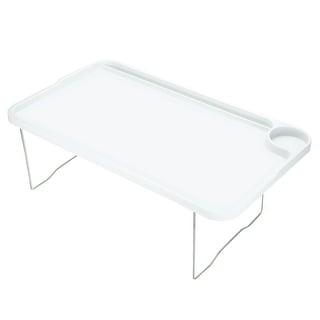 Breakfast Tray Table with Folding Legs Serving Platter Laptop Desk ...