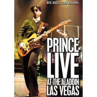 Prince Live At The Aladdin Las Vegas Movie Poster (11 X 17) Item ...