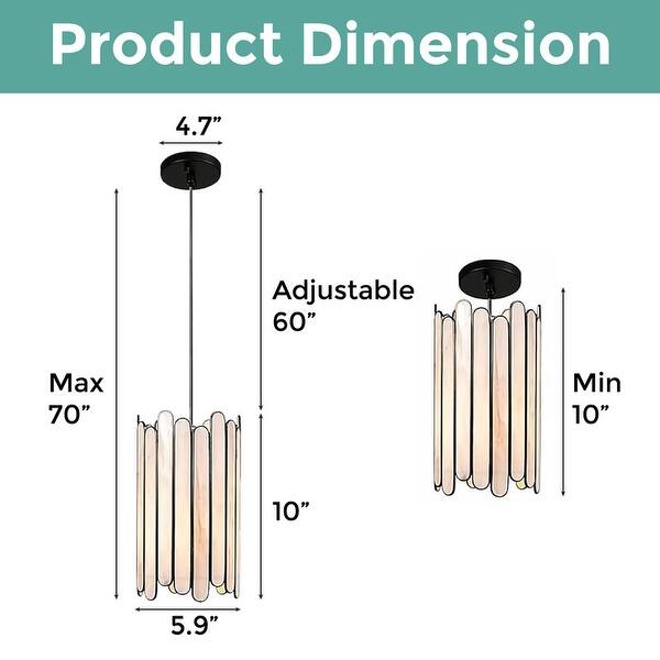 Tiffany glass pendant light cylinder fixture light Metal island lights ...