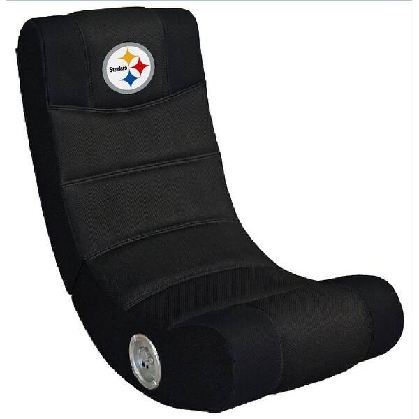 Video Gaming Chair W/Bluetooth - NFL- Pittsburgh Steelers - Bed Bath ...