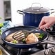 Blue Diamond Toxin-Free 20 Piece Ceramic Non Stick Cookware Set - Bed ...