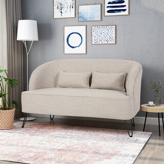this loveseat is made to upgrade your living room, bedroom, or foyer ...