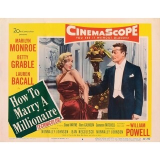 How To Marry A Millionaire Marilyn Monroe Alex Darcy 1953 Tm And ...