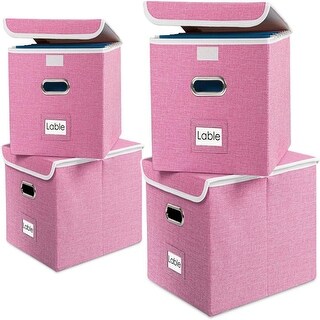 File Organizer Box - Set of 4(15x12.2x10.75 inch) - Bed Bath & Beyond ...