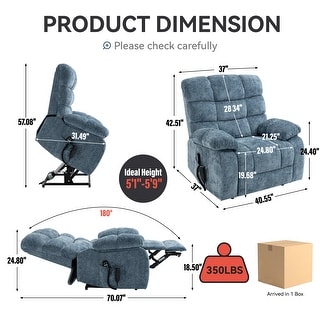 Electric Power Lift Recliners with Power,Remote - Bed Bath & Beyond ...