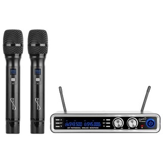 Supersonic UHF Dual Channel Selectable Frequencies Professional ...