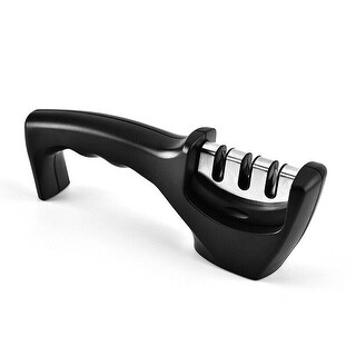 3-Stage Ceramic and Tungsten Knife Sharpener - Hone Tool - Bed Bath ...