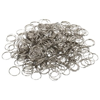 400Pcs 12mm/0.5" OD Chandelier Split Rings Circular Ring Clips - Bed ...