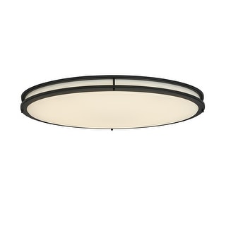 32 in oval led ceiling light Black 42W - Bed Bath & Beyond - 36458795