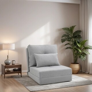 Convertible Flip Chair,Floor Lazy Sofa,Folding Upholstered Couch Bed ...