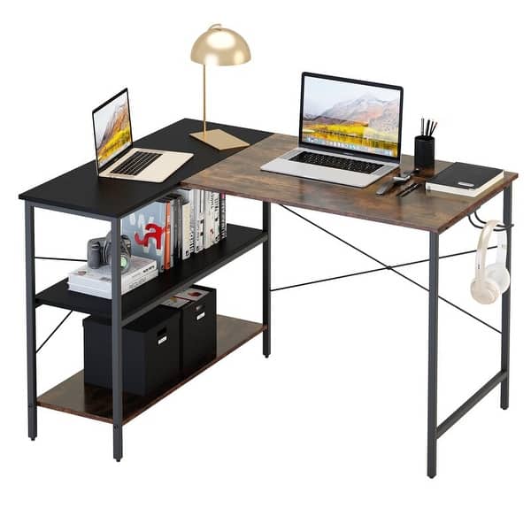 Computer Writing Desk Home Office Folding Table Work Desk - Bed Bath ...